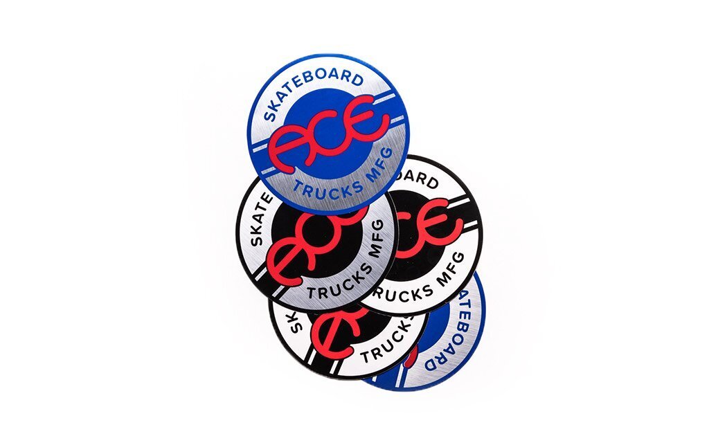 Ace Sticker 5 pack 2" Seal Logo